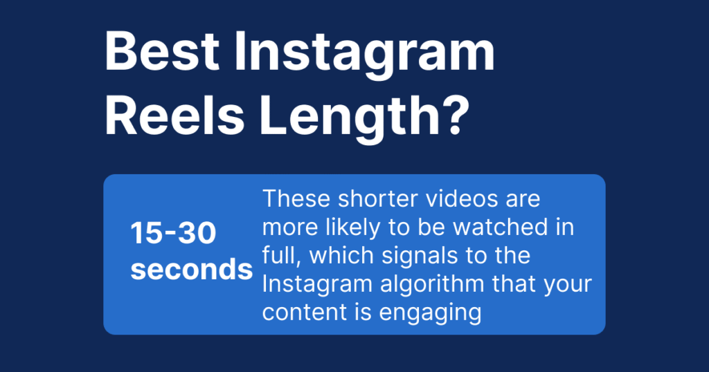Instagram Reels Length: How Long Can Reels Be? - Post Amplifier